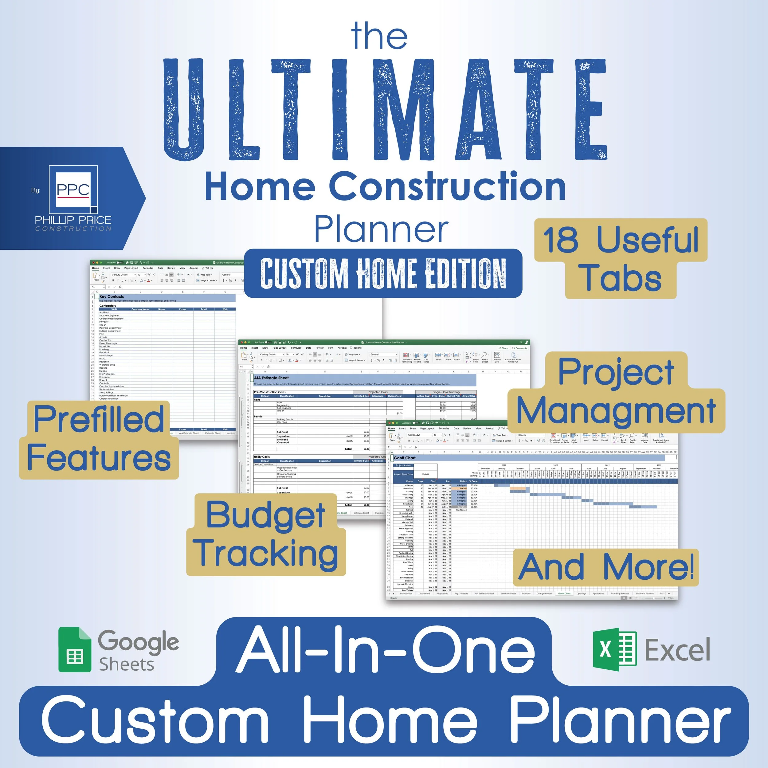 The Ultimate Home Construction Planner — Custom Home Edition — Phillip ...