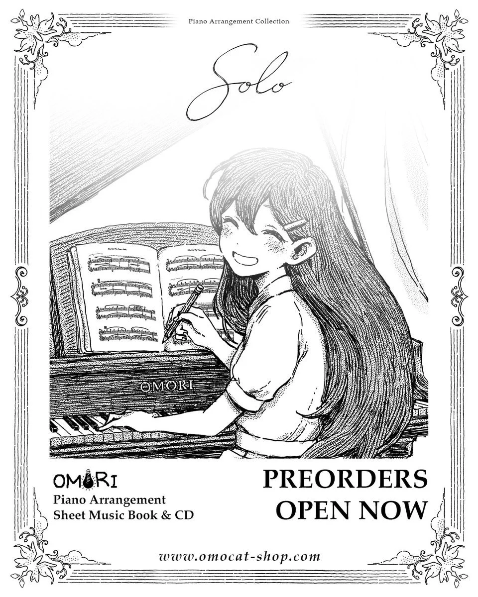 Solo, the official OMORI piano sheet music and CD collection, by yours ...