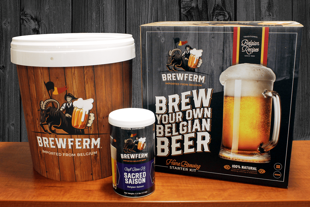 Bring the Brews to You With Brewferm - A Unique Belgian Home Brewing Kit