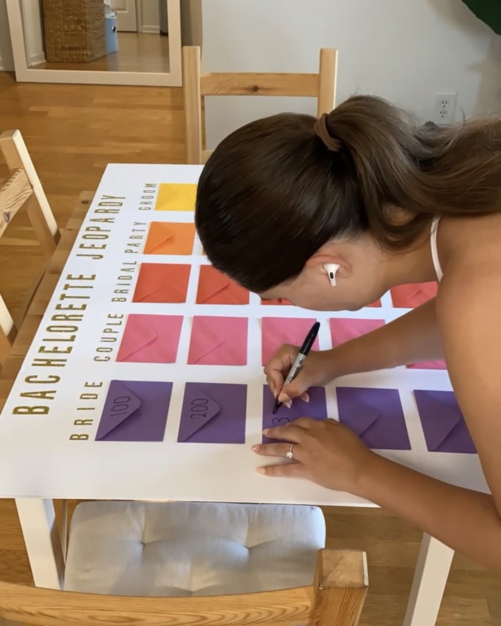 How to Make a Custom Bridal Jeopardy Game