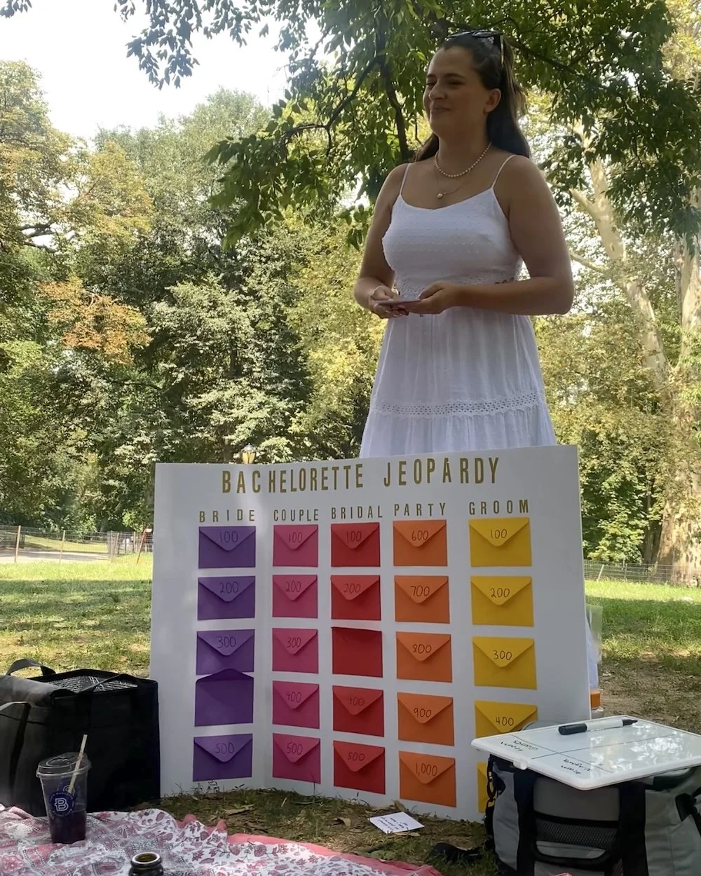 How to Make a Custom Bridal Jeopardy Game