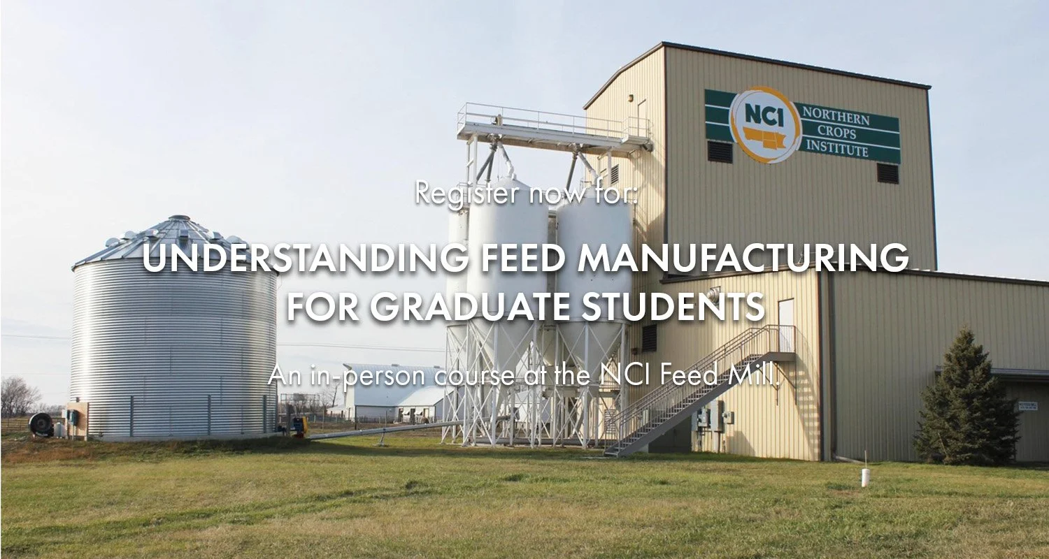 Understanding Feed Manufacturing for Graduate Students — Northern Crops ...