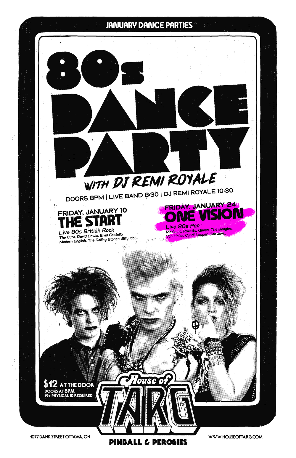 80s DANCE PARTY w DJ Remi Royale + One Vision (80s Pop Hitz Live ...