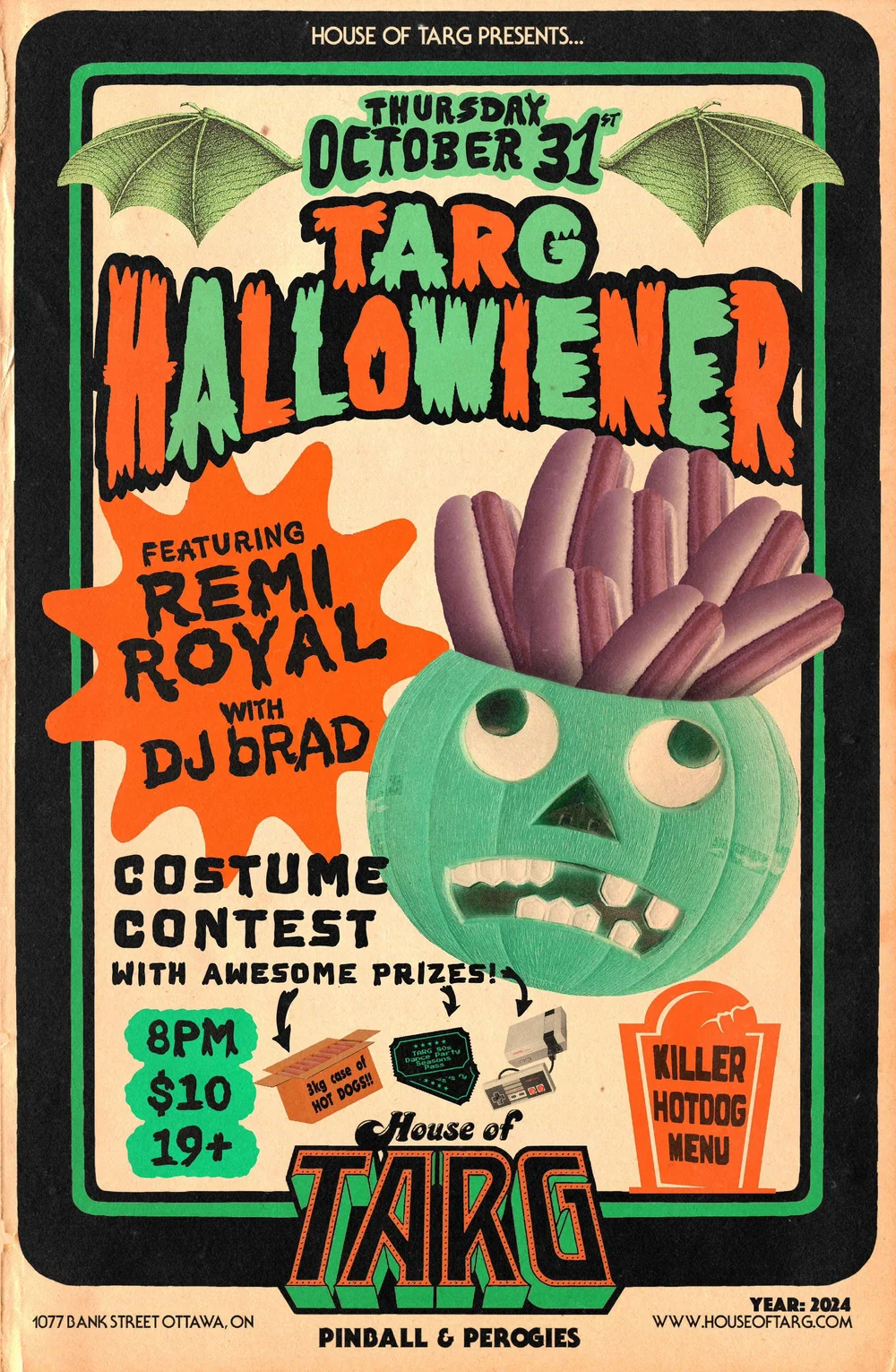 TARG Hallowiener with Remi Royale — House of TARG