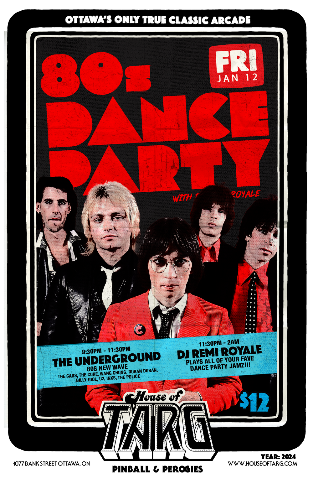80s DANCE PARTY w DJ Remi Royale + The Underground (Live 80s New Wave ...
