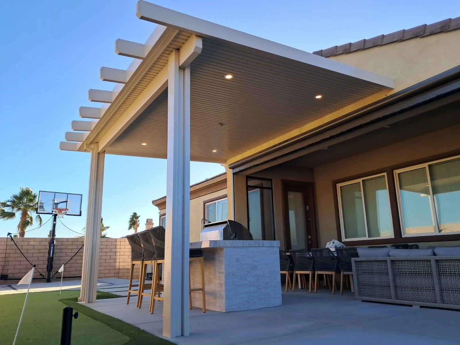 Solid Patio Covers | Aluminum | Valley Patios