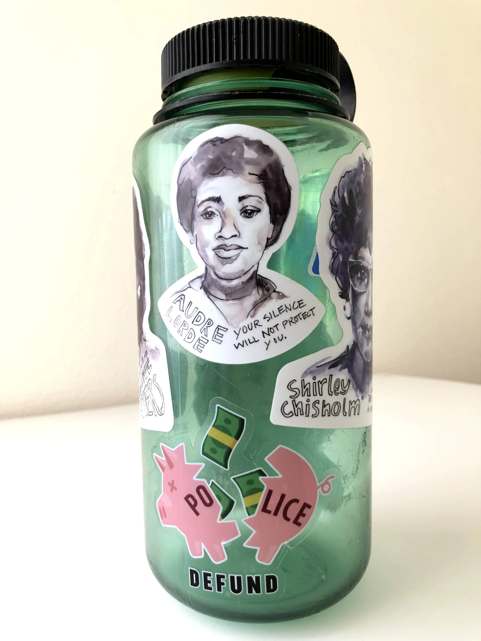 Defund the Police Sticker — Artist Lydia Makepeace