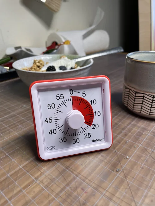 Art Journal: ADHD and Time Blindness — Artist Lydia Makepeace