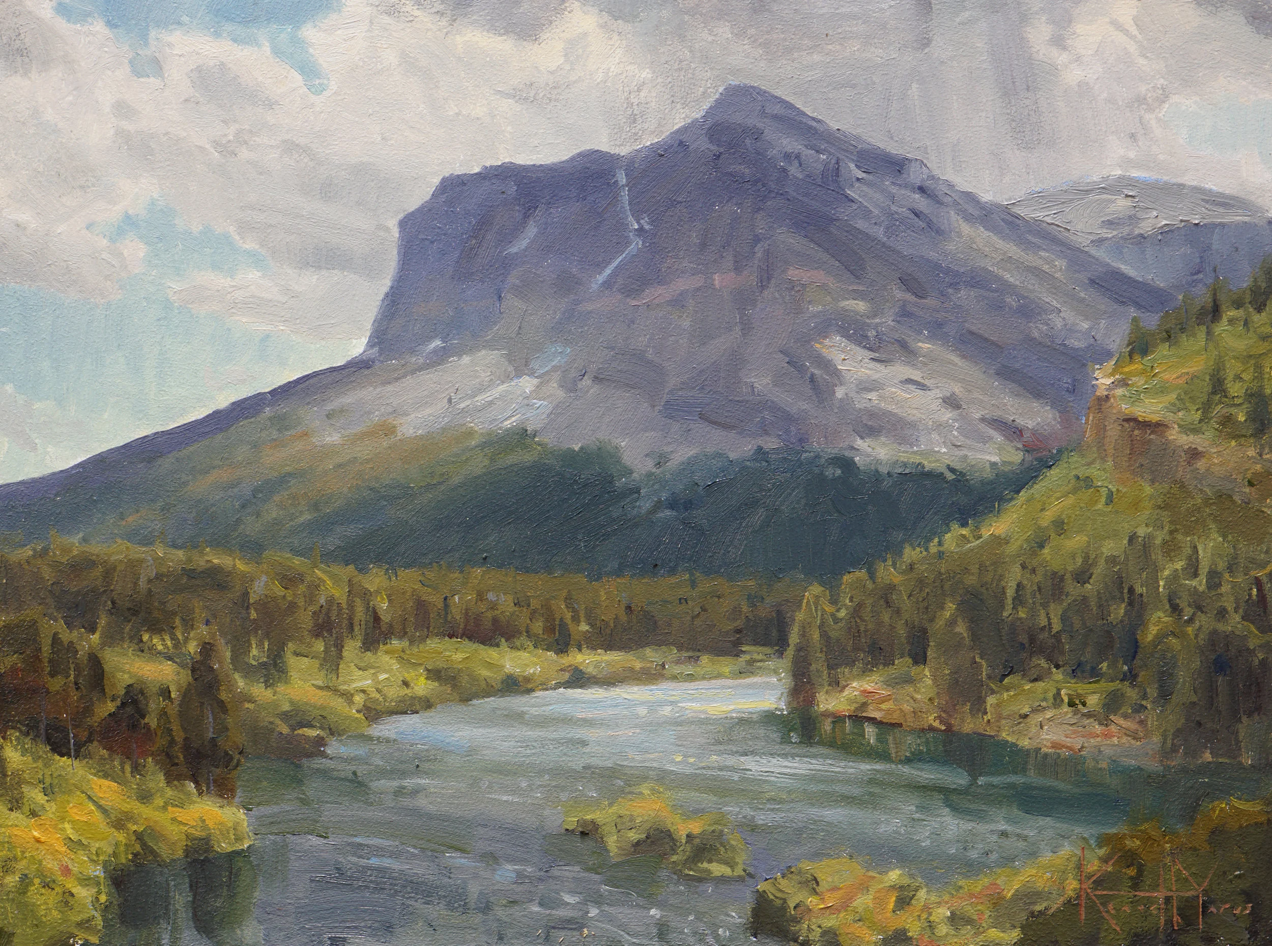 Kenneth Yarus | "Mount Wynn" — Montana Gallery