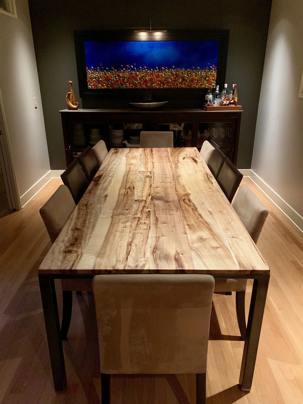Custom Myrtle Table Portland, OR - Stumptown Reclaimed
