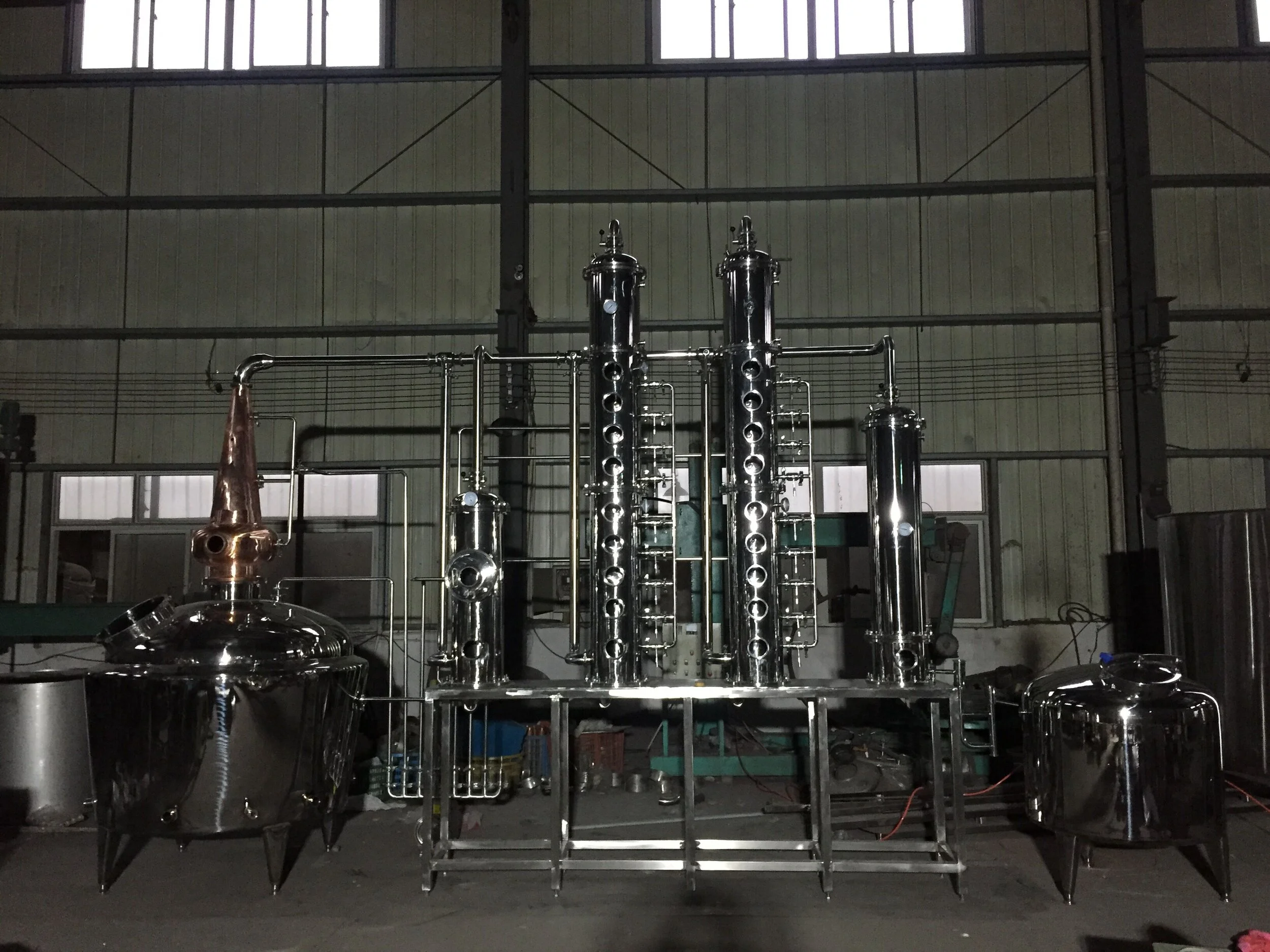 Commercial Distillery Equipment — Moonshine Stills & Distillery Equipment