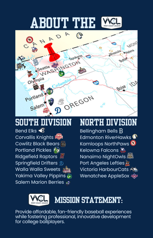 West Coast League (WCL) — AppleSox Baseball Club