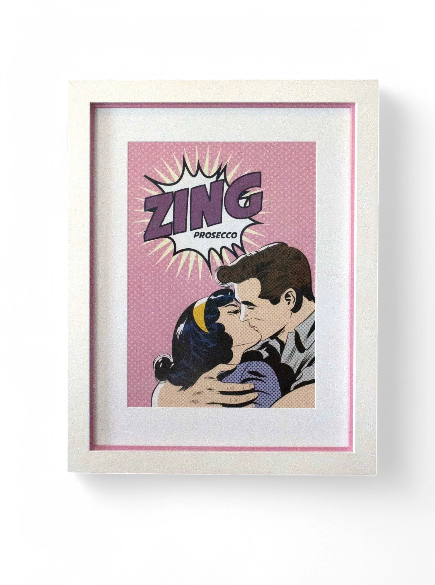 'Zing Prosecco' - Pop Art - AP00267 — Custom Picture Framing Brisbane ...