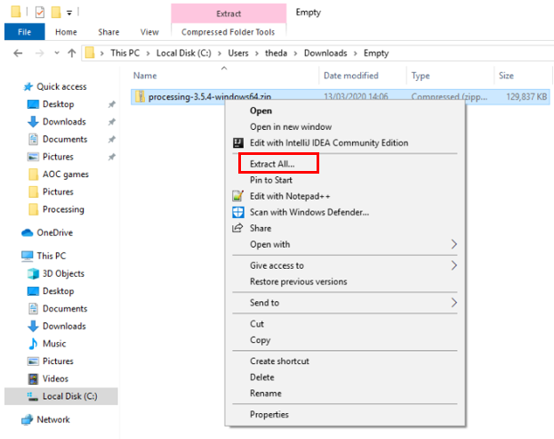 How To Download Processing — The Academy of Code