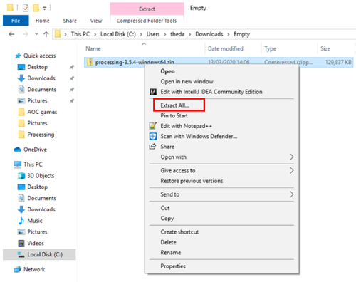 How To Download Processing — The Academy of Code