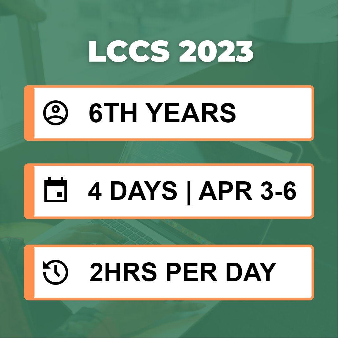 LCCS Revision Course 2023 — The Academy of Code