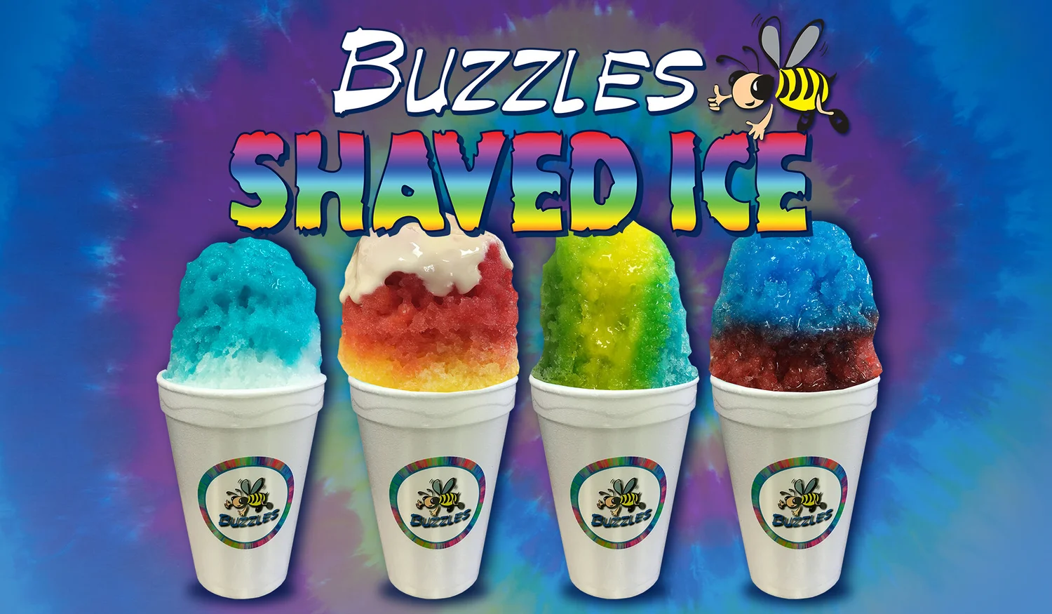 4 Locations — Buzzles Shaved Ice