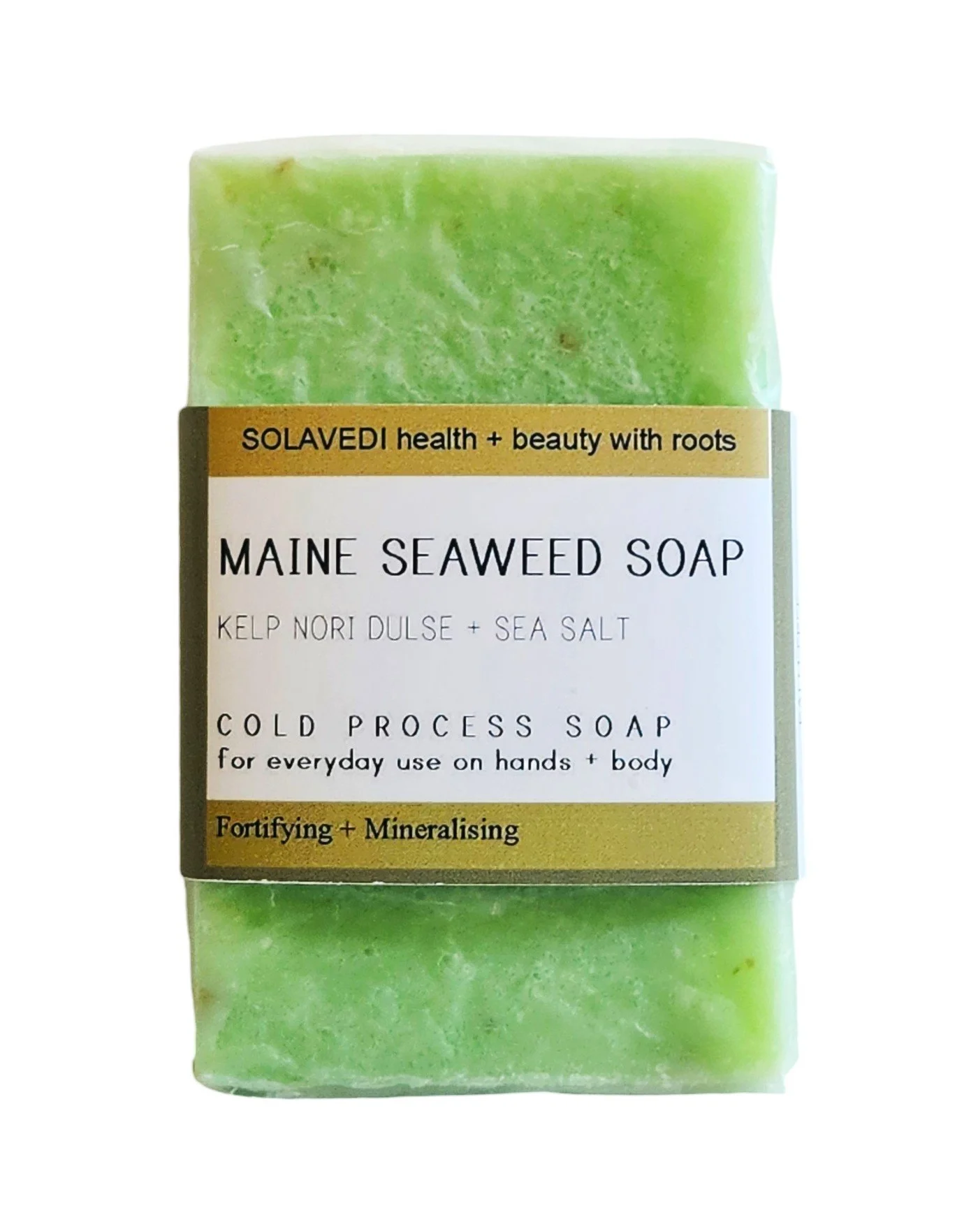 Maine Coast Seaweed Soap Bar — solavedi organics