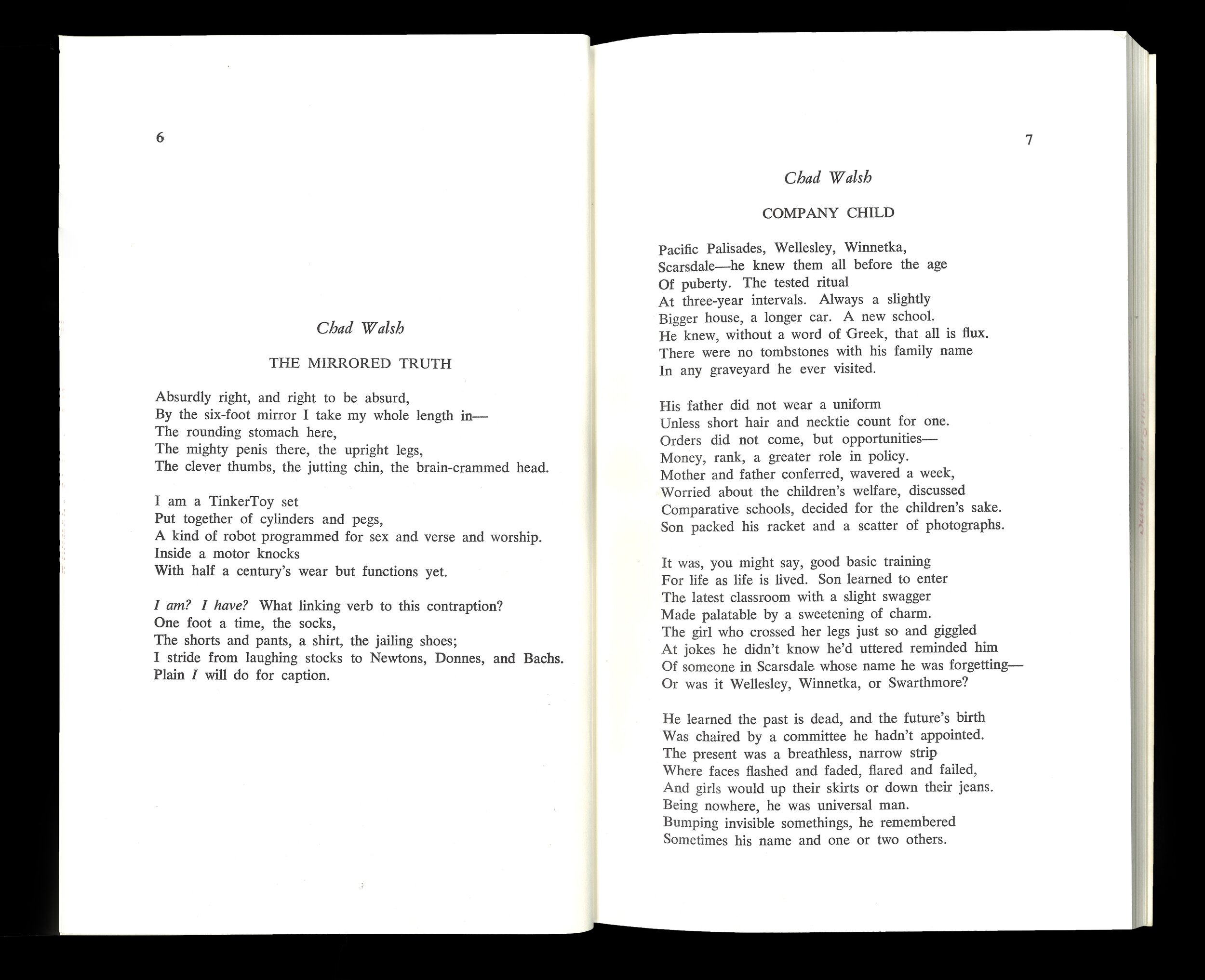 Chad Walsh — Roanoke Review