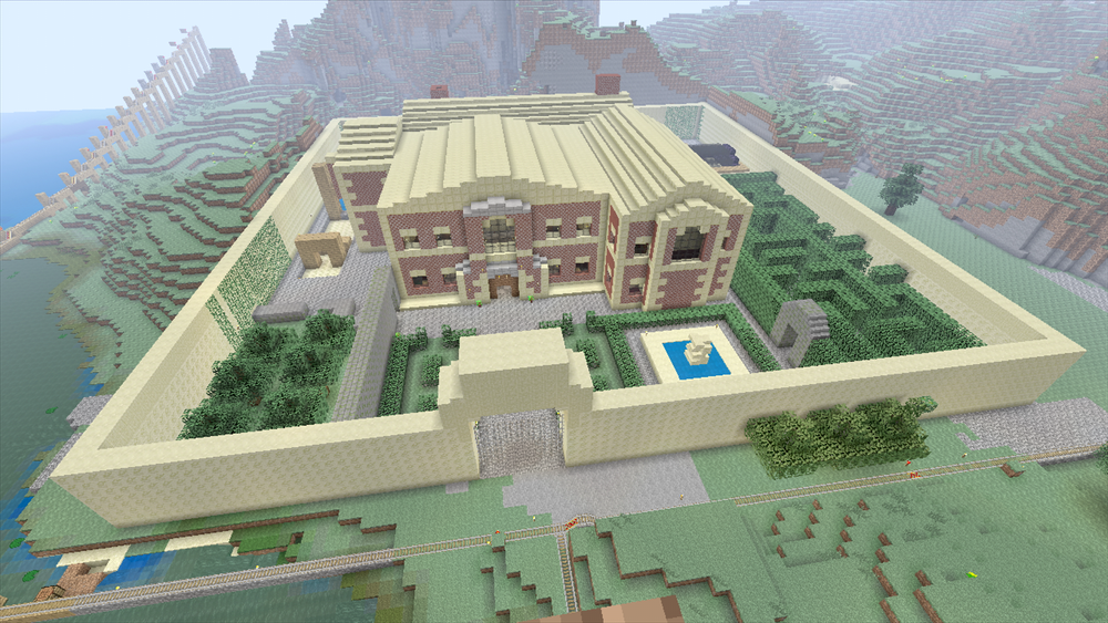 Minecraft Manor Blueprint