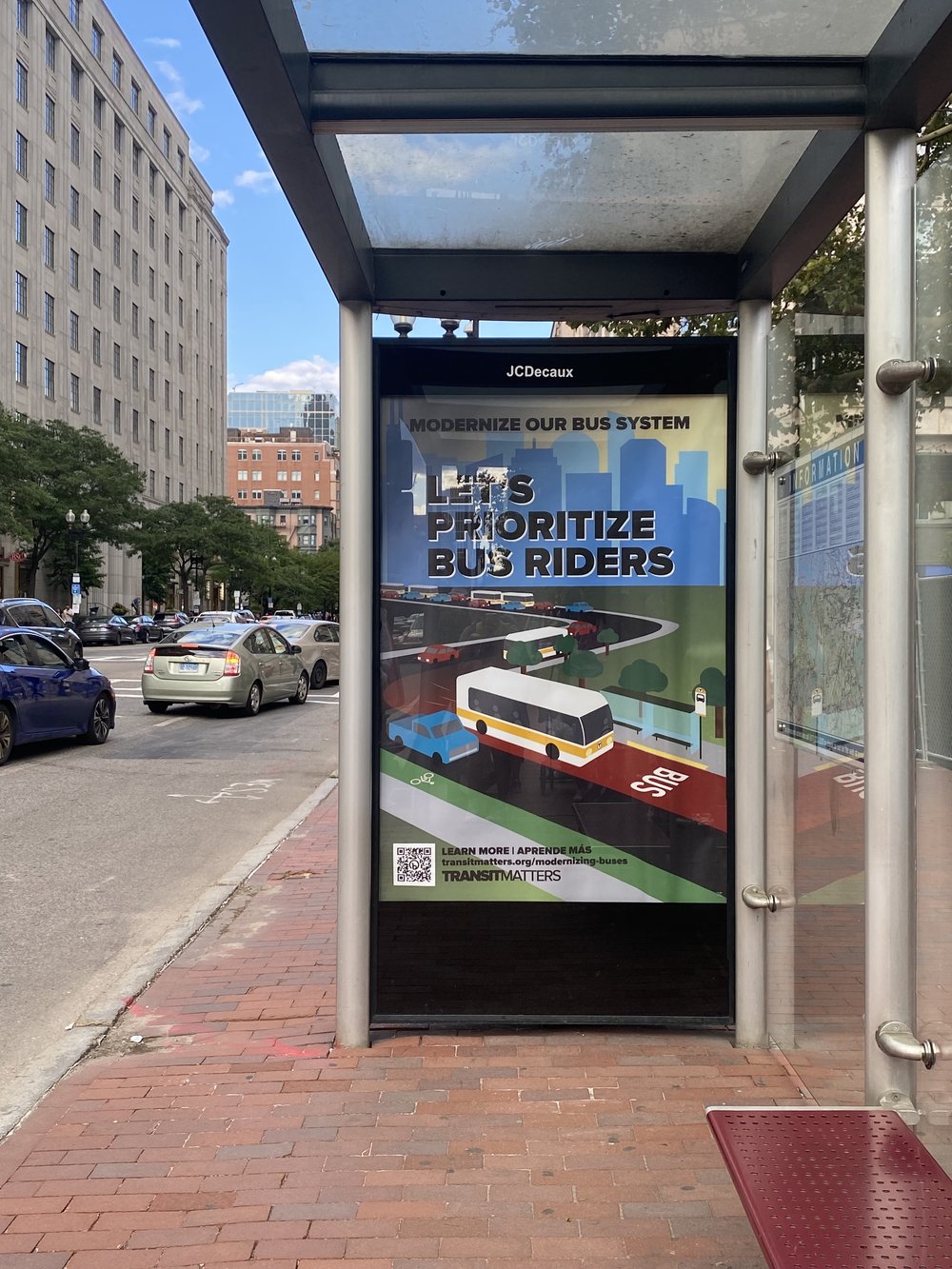 TransitMatters Announces Installation of Advocacy Posters in 18 Bus ...
