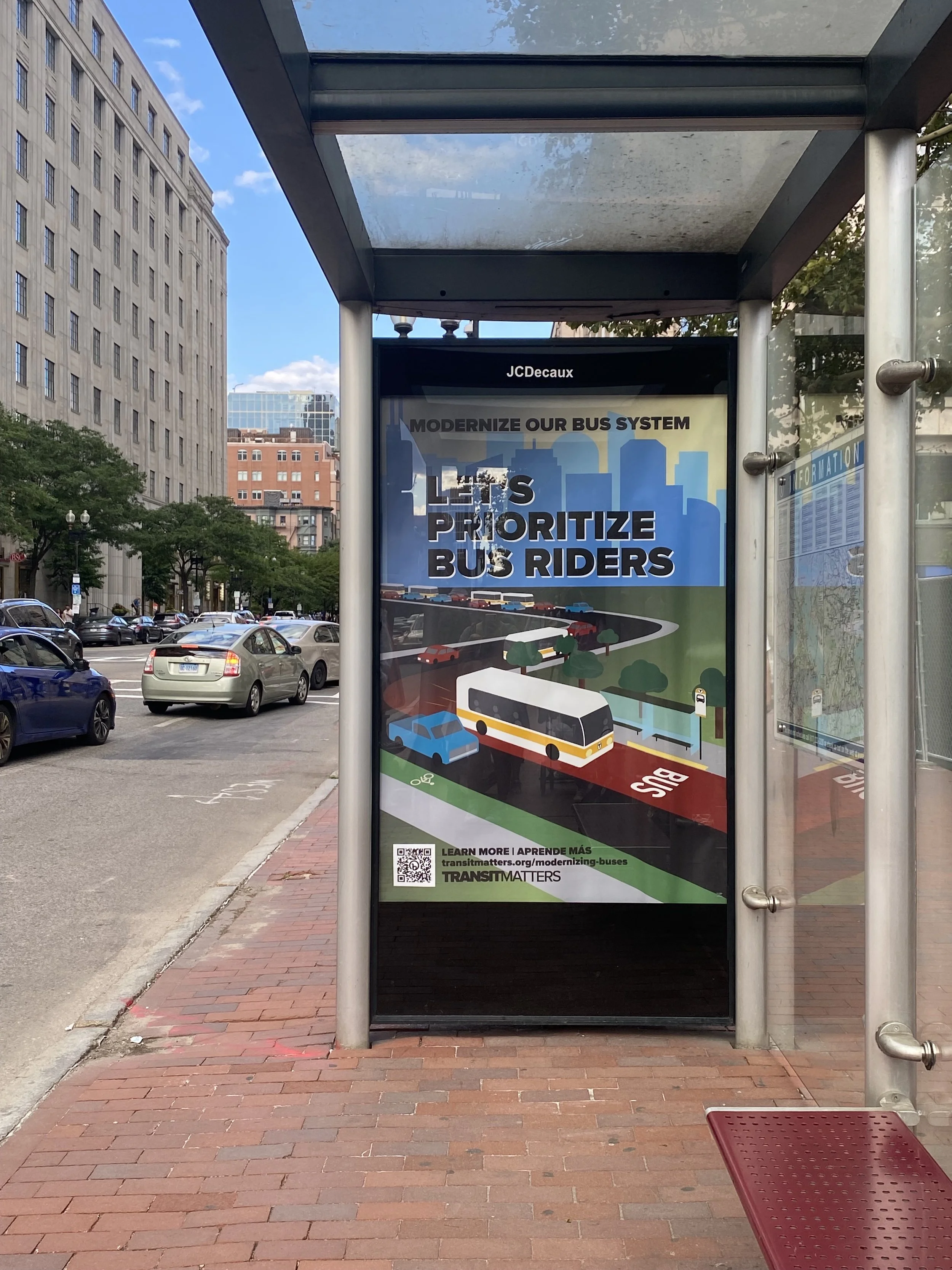 TransitMatters Announces Installation of Advocacy Posters in 18 Bus ...