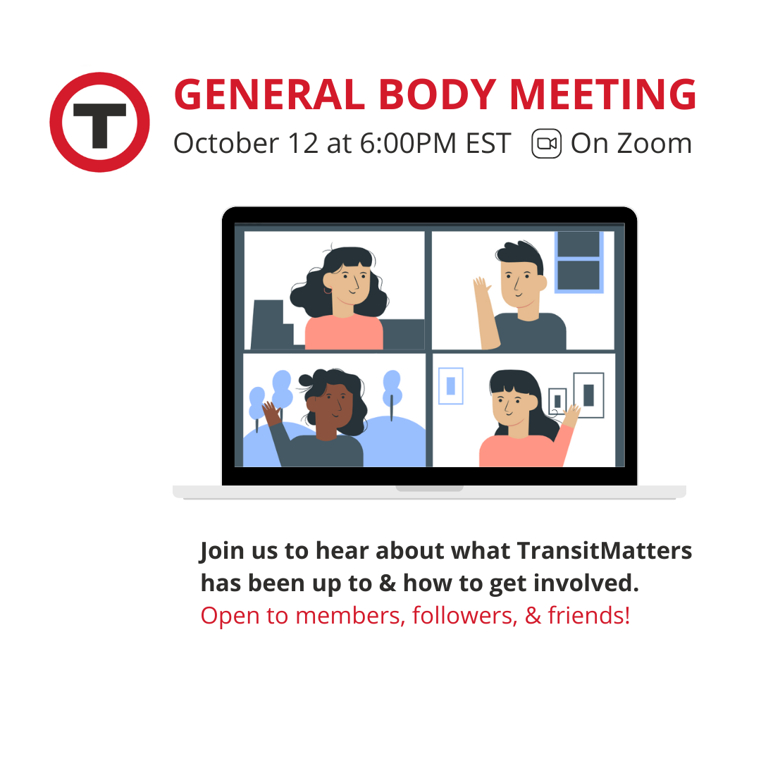Q3 General Body Meeting — TransitMatters