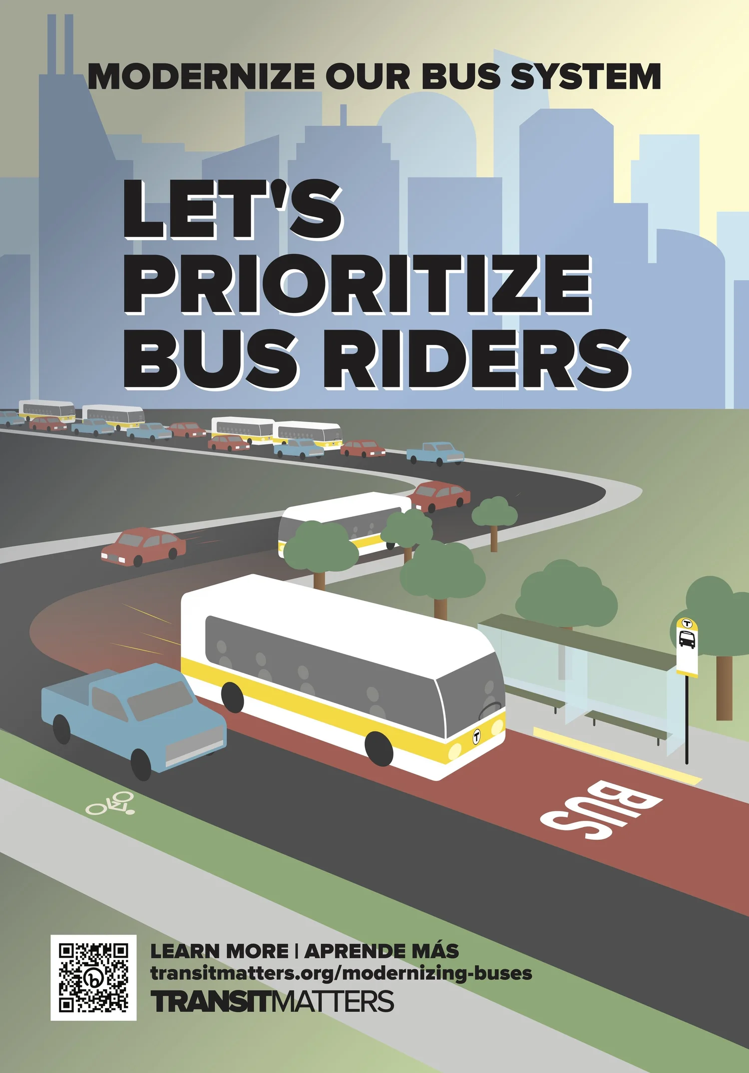 TransitMatters Announces Installation of Advocacy Posters in 18 Bus ...
