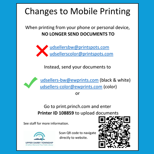 Upper Darby Township + Sellers Memorial Free Public Library