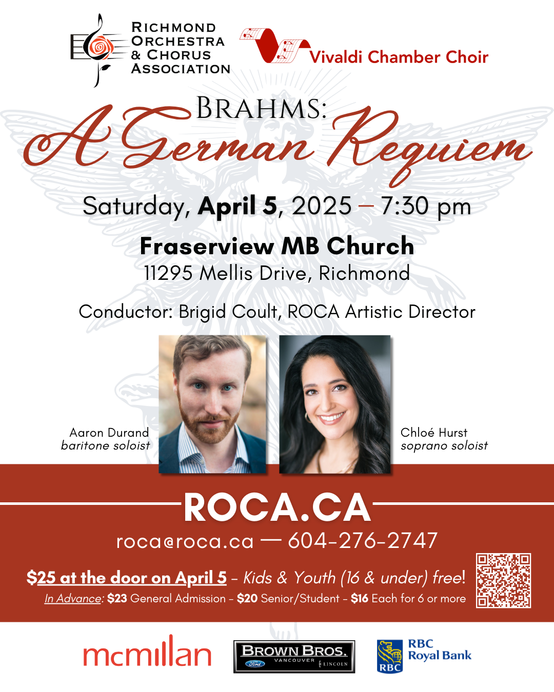 Brahms: A German Requiem — Richmond Orchestra & Chorus