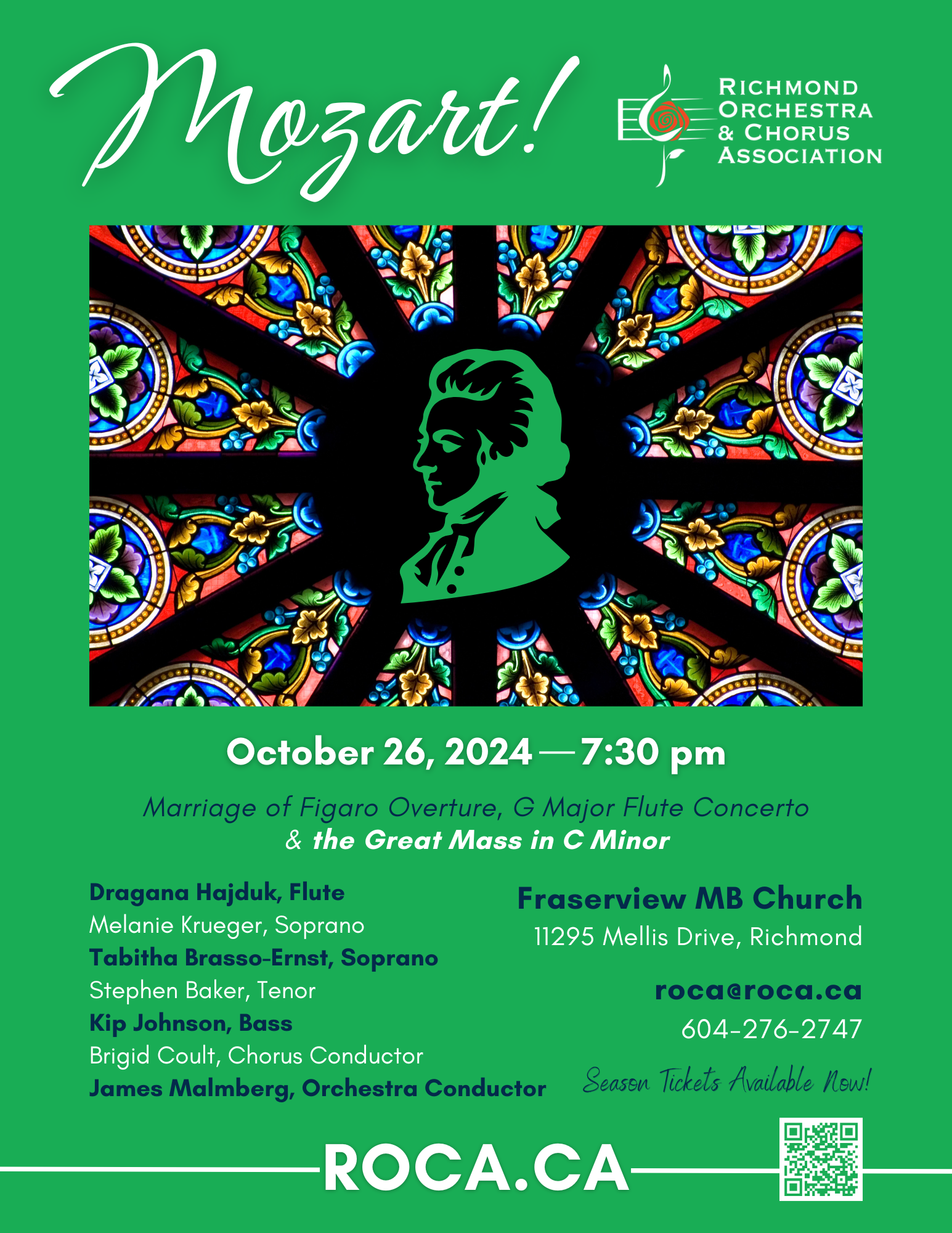 Mozart! — Richmond Orchestra & Chorus