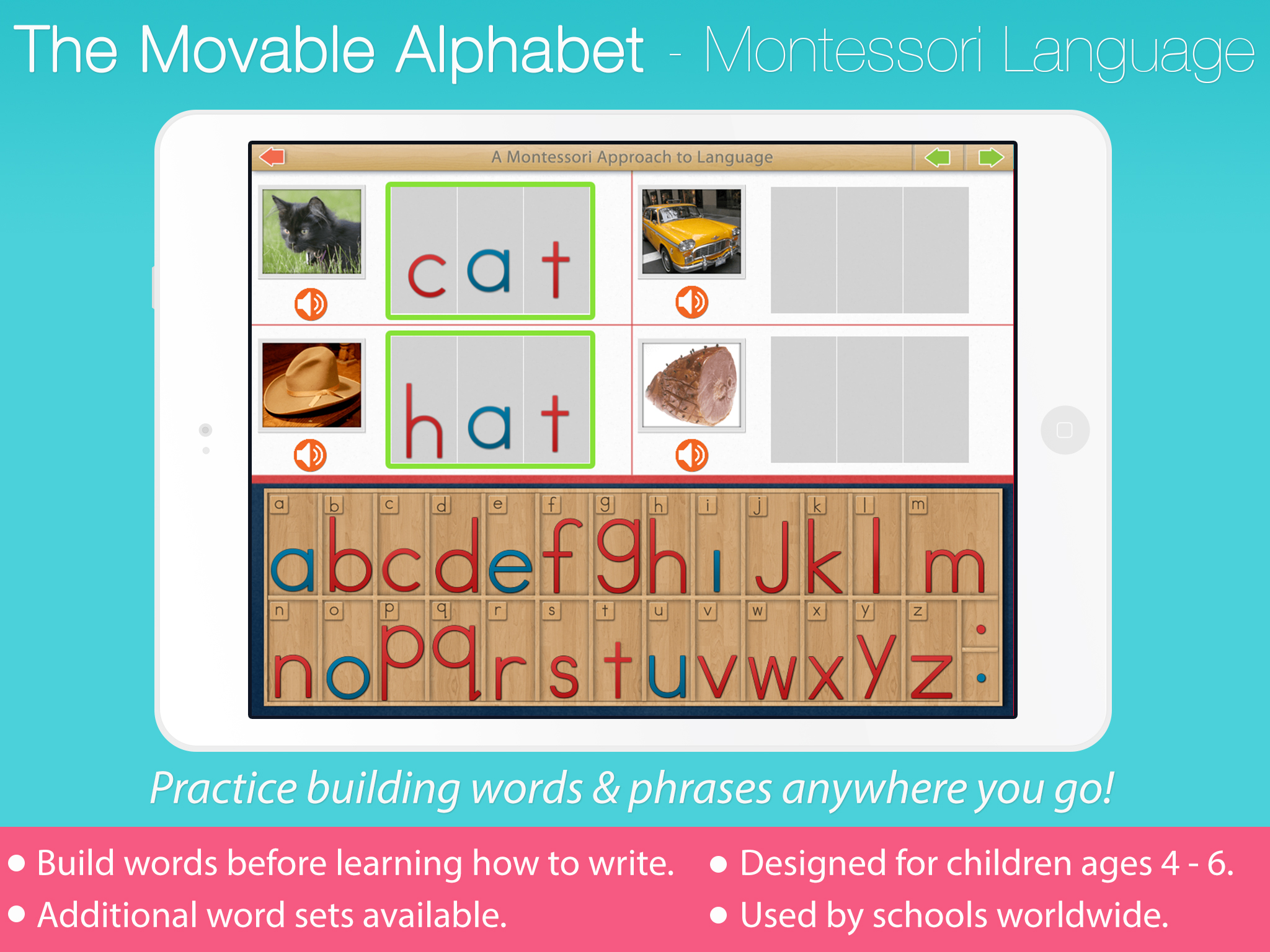 Movable Alphabet — Mobile Montessori