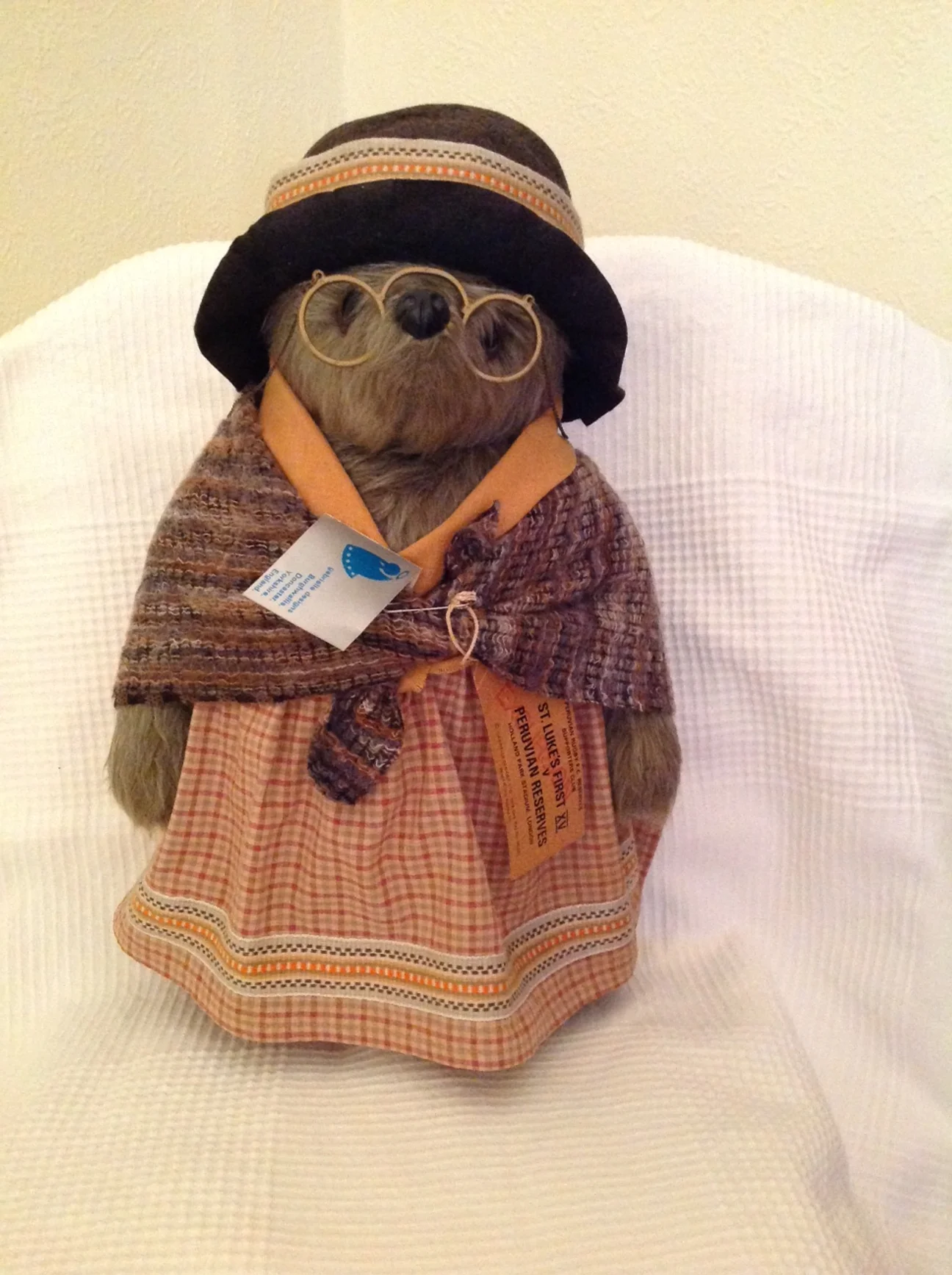 Gabrielle Designs Aunt Lucy Bear — The Paddington Collective
