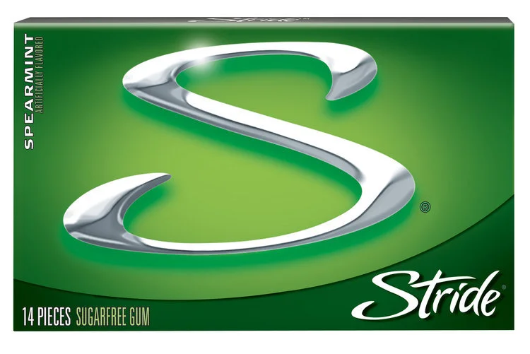 Stride Gum Logo Vector