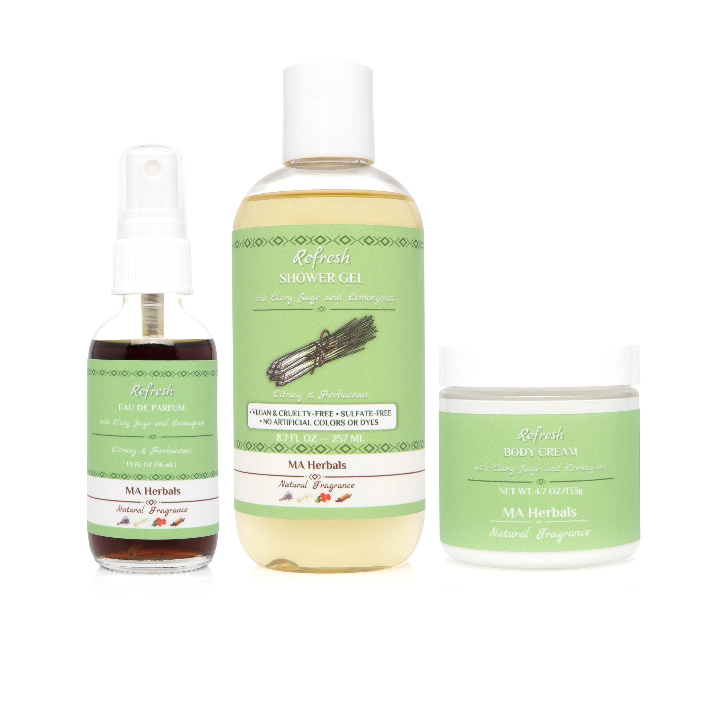 Refresh Eau de Parfum — MA Herbals Natural Fragrance LLC