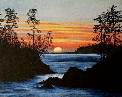 Hands On at Hatch Art: Simple Landscapes in Acrylic — Hatch Art