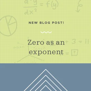 What to do when the exponent is zero — Krista King Math | Online math help