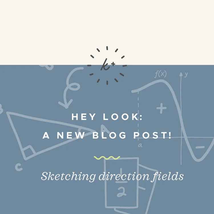 How to sketch direction fields — Krista King Math | Online math help