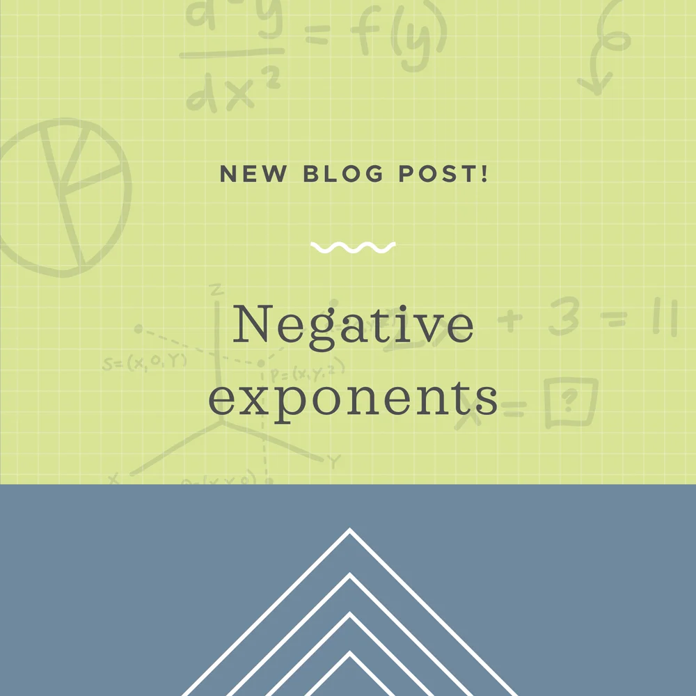 What to do with negative exponents — Krista King Math | Online math help