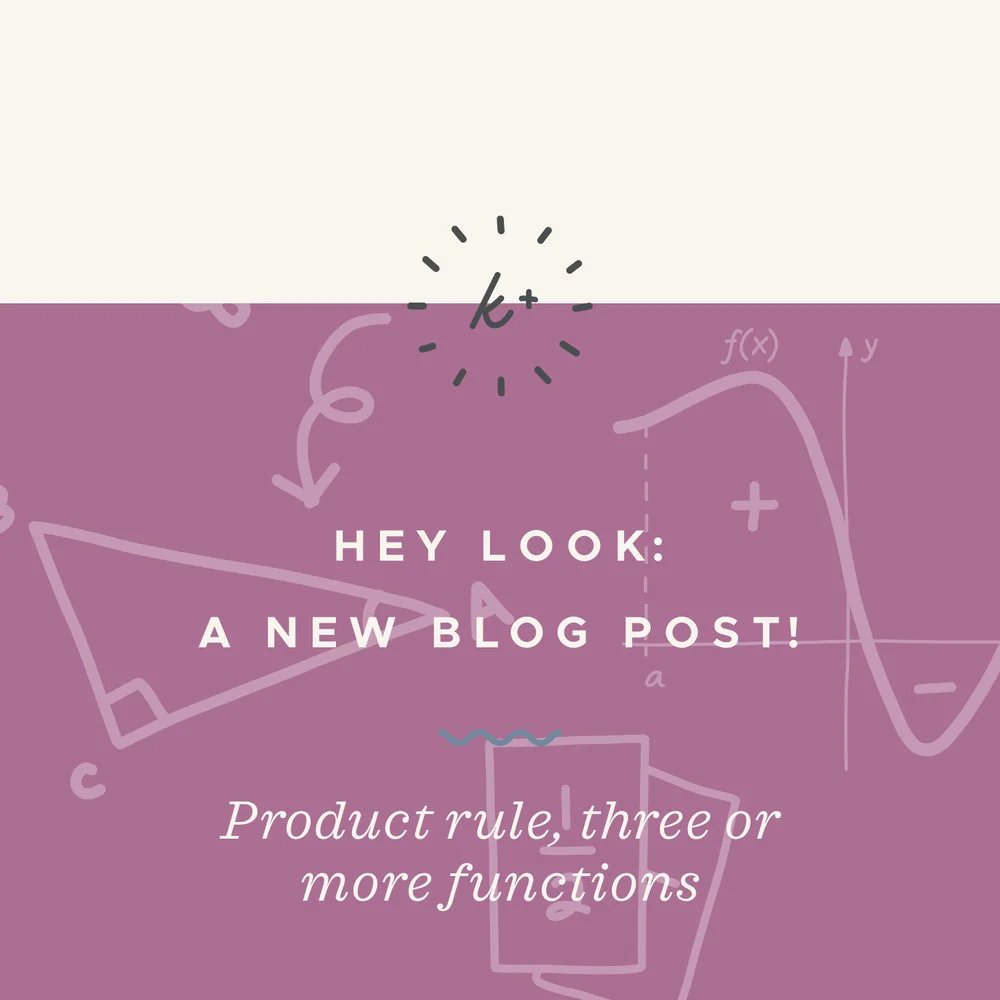 Product rule for three or more functions — Krista King Math | Online ...