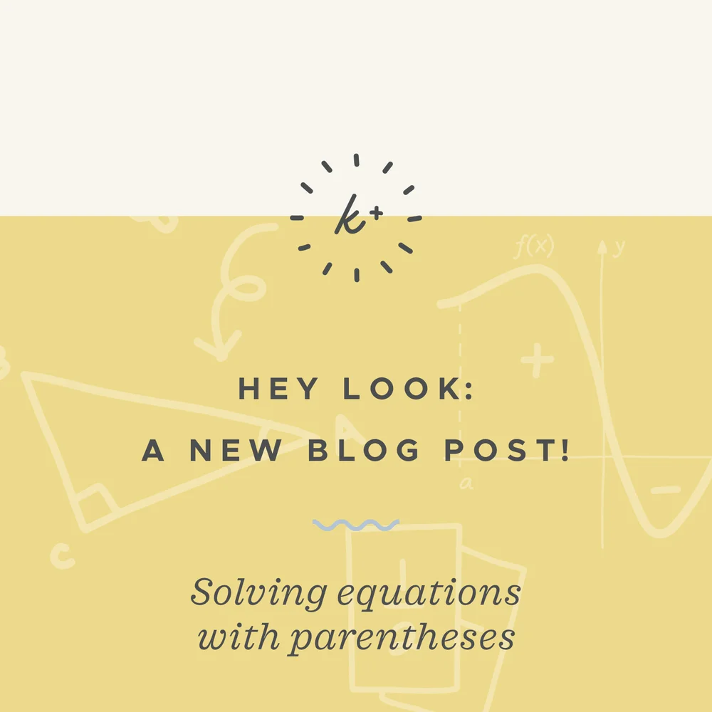 Solving equations with parentheses — Krista King Math | Online math help