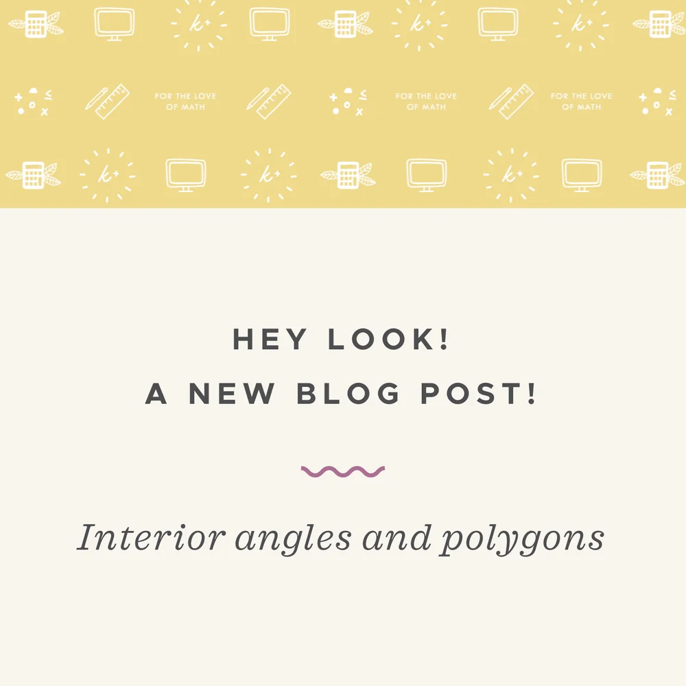 Finding interior angles of polygons — Krista King Math | Online math help