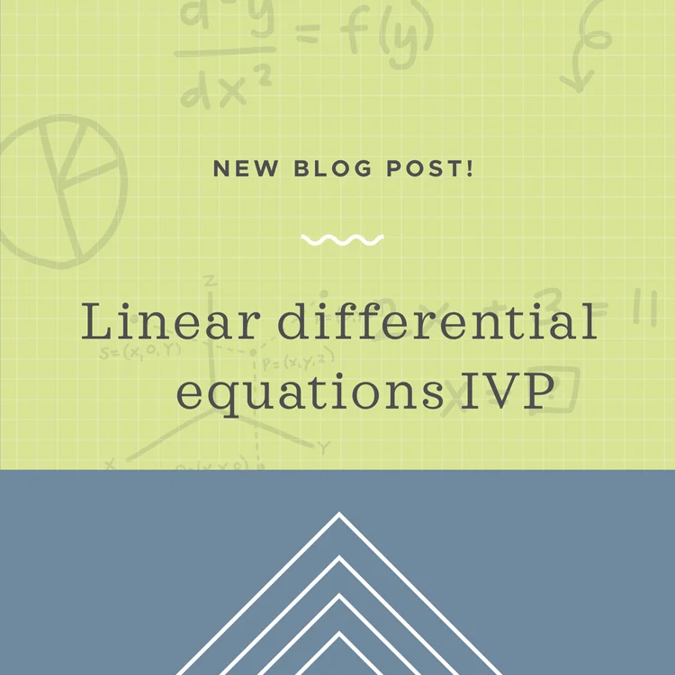 How to solve linear differential equations initial value problems — Krista King Math | Online ...