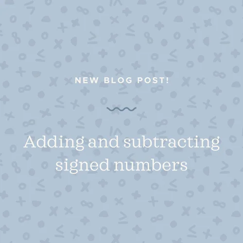 Adding and subtracting signed numbers — Krista King Math | Online math help