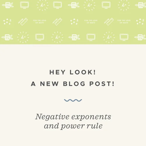 Negative exponents and power rule for exponents — Krista King Math ...