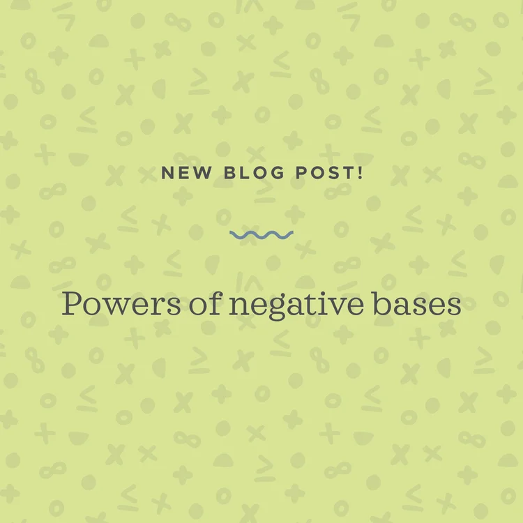 Exponents on negative bases — Krista King Math | Online math help