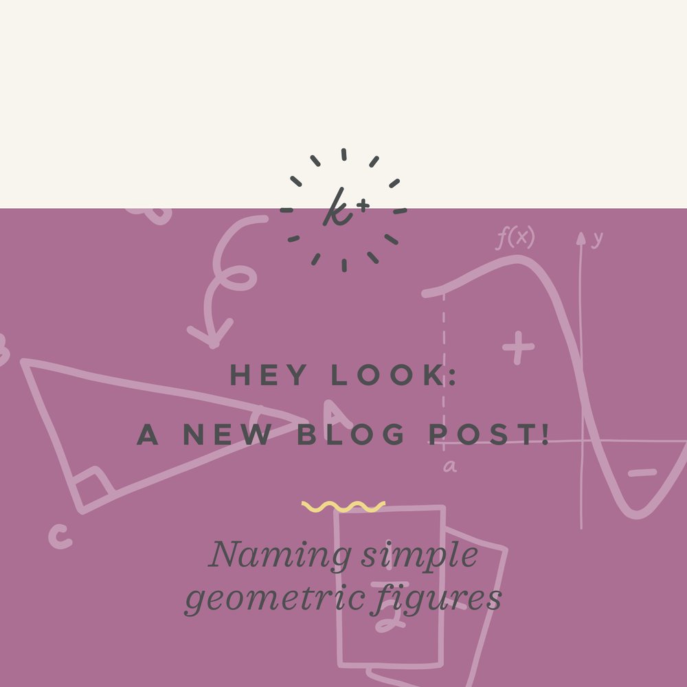 How to name simple geometric figures like lines and angles — Krista ...