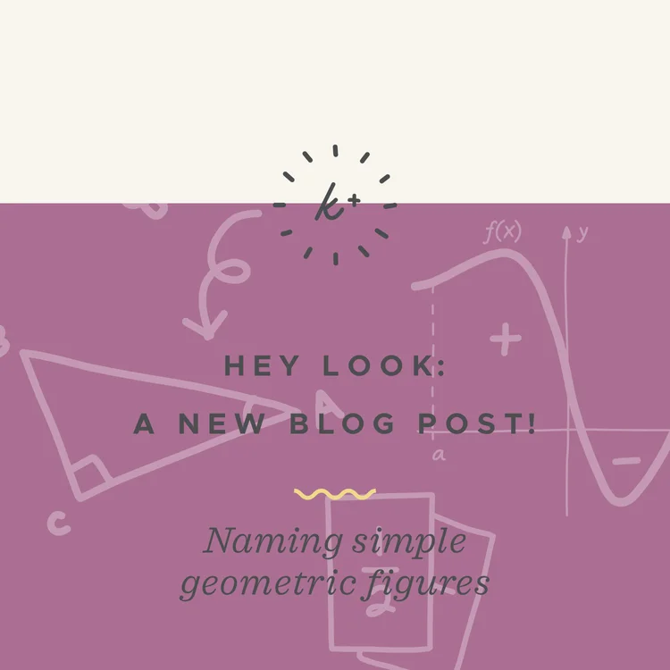 How to name simple geometric figures like lines and angles — Krista ...