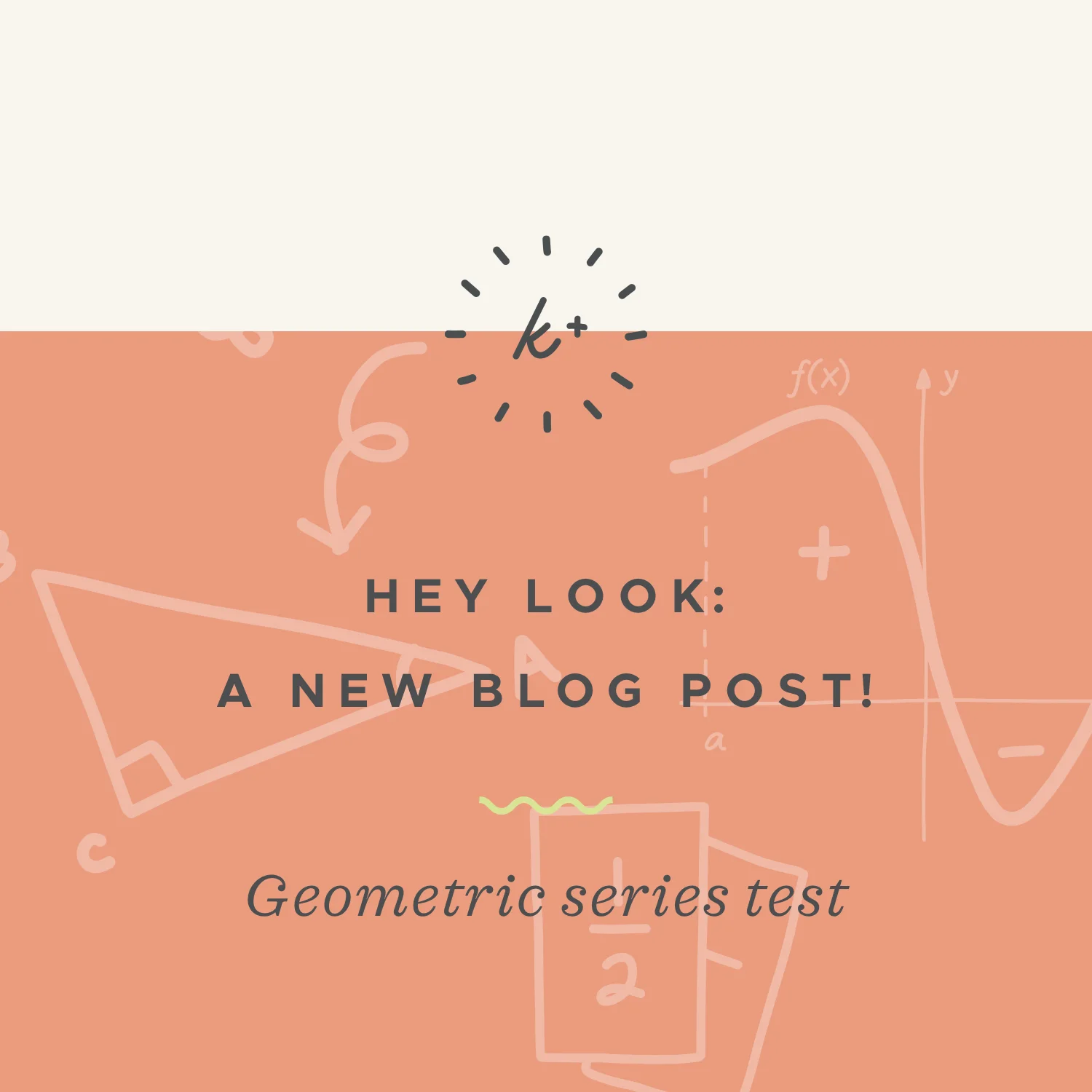 Geometric series test to figure out convergence — Krista King Math ...