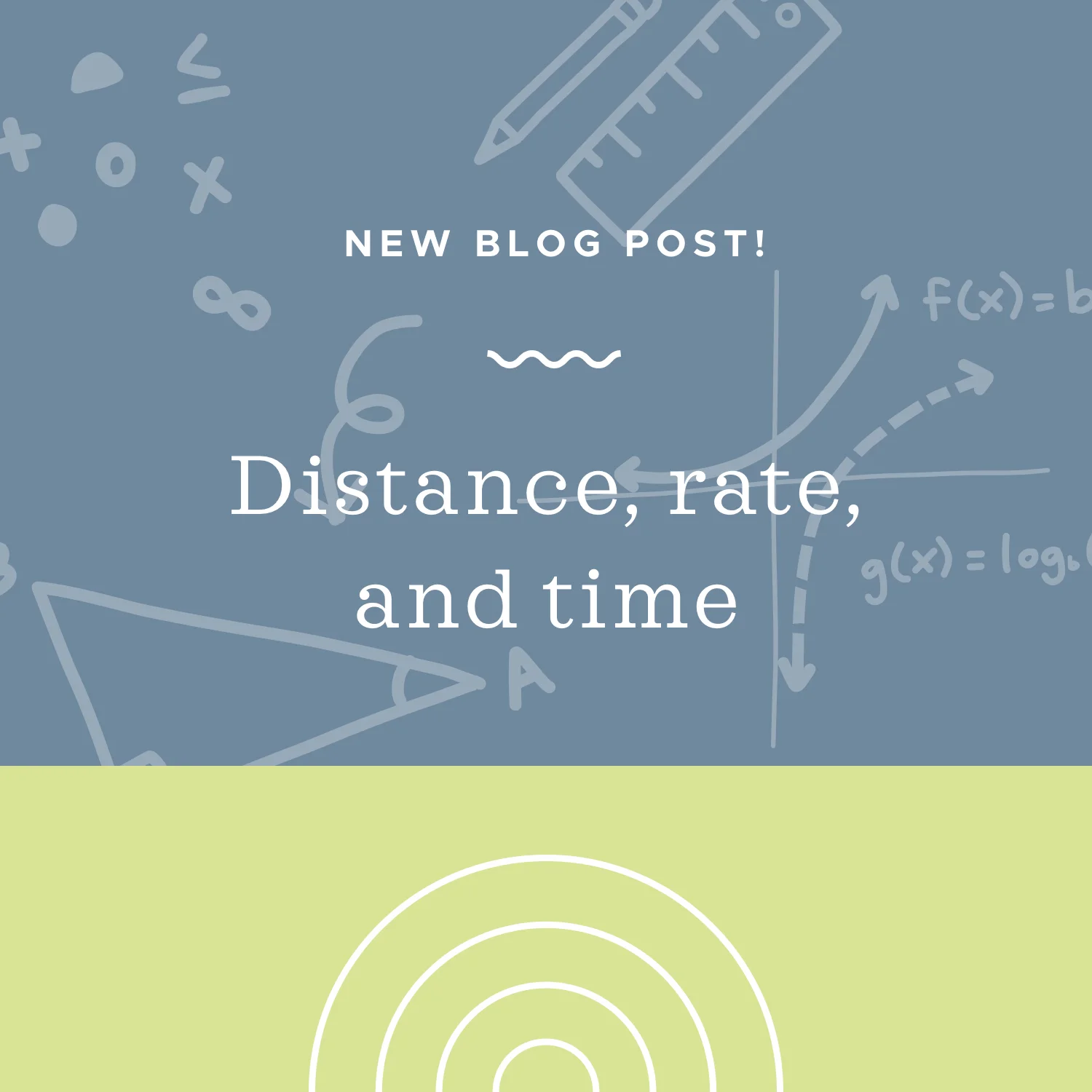 Solving problems with the formula for distance, rate, and time — Krista ...